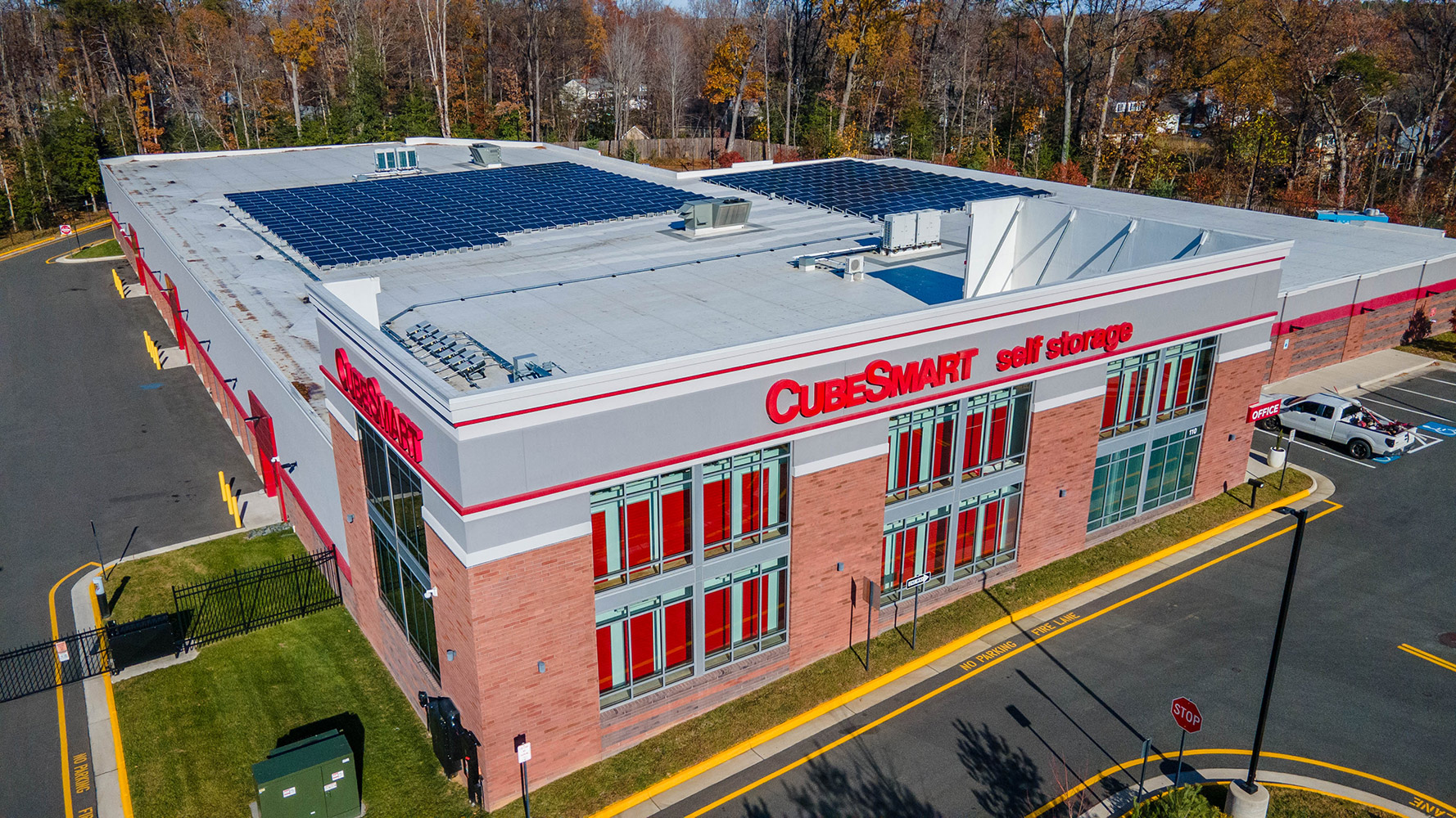 CubeSmart Rooftop Solar in Stafford VA | Colite Technologies